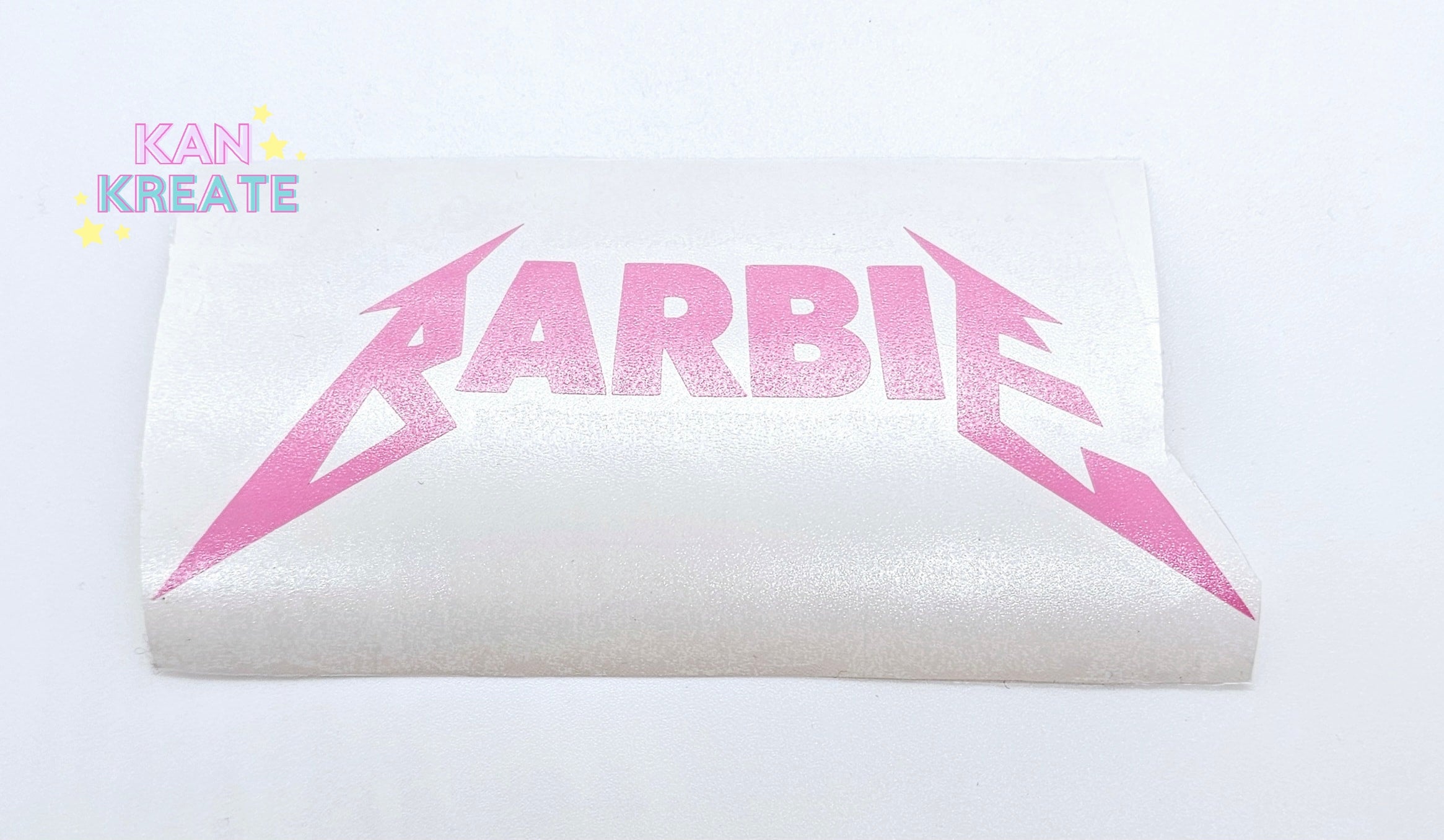 Barbie Metallica Decal | KAN Kreate