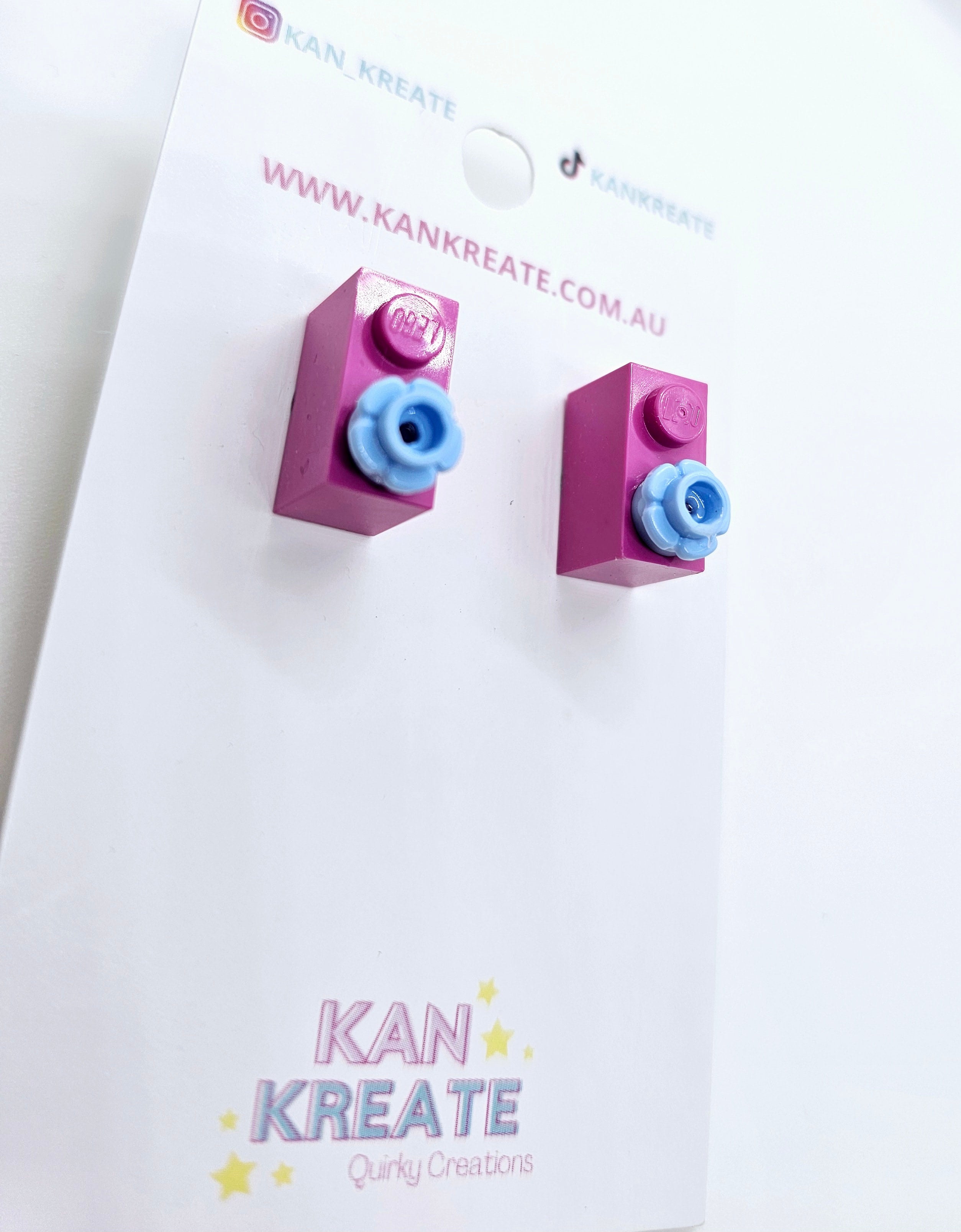 Mini Flower Lego Studs | KAN Kreate
