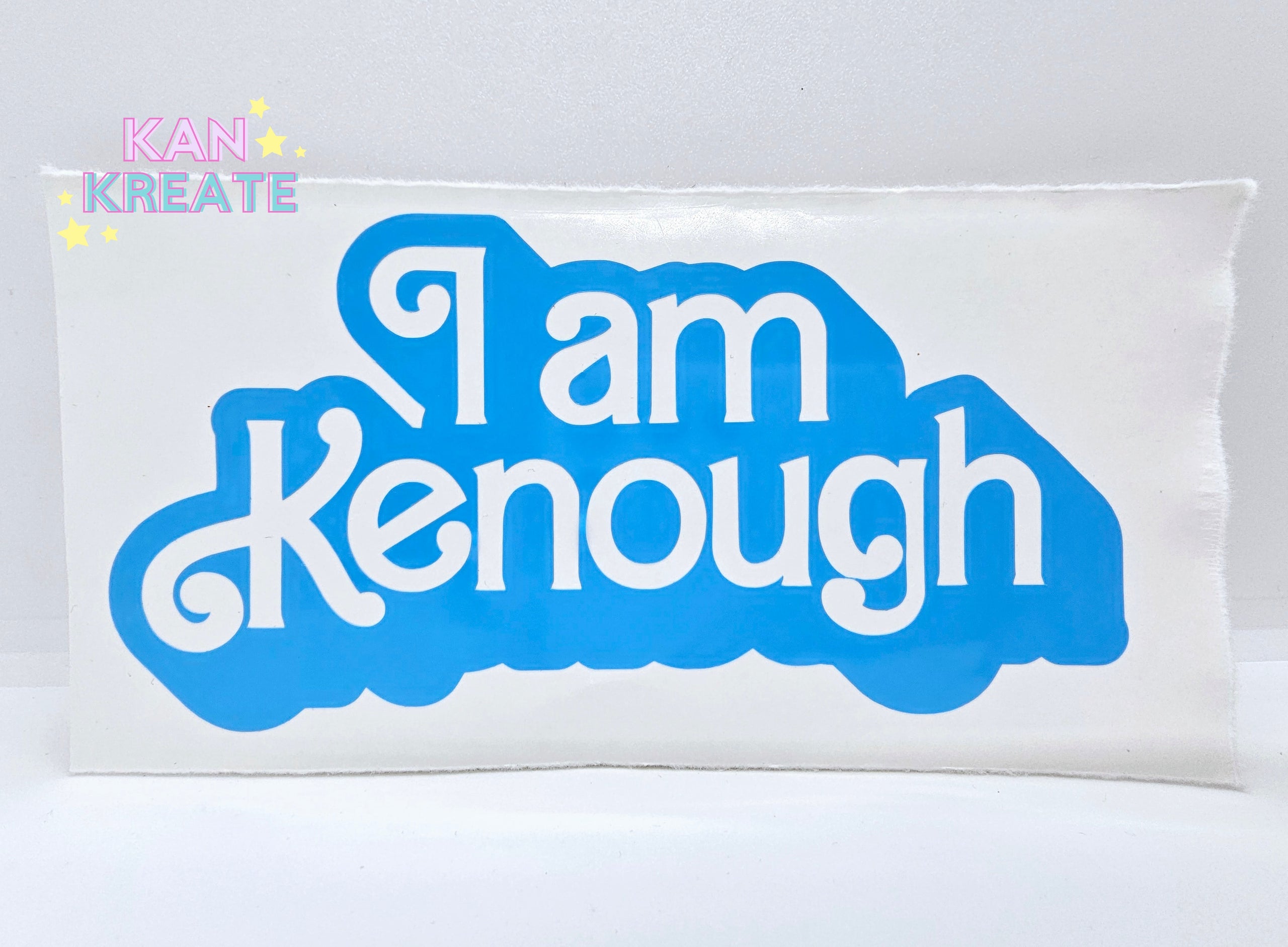 I am Kenough Outline Decal | KAN Kreate